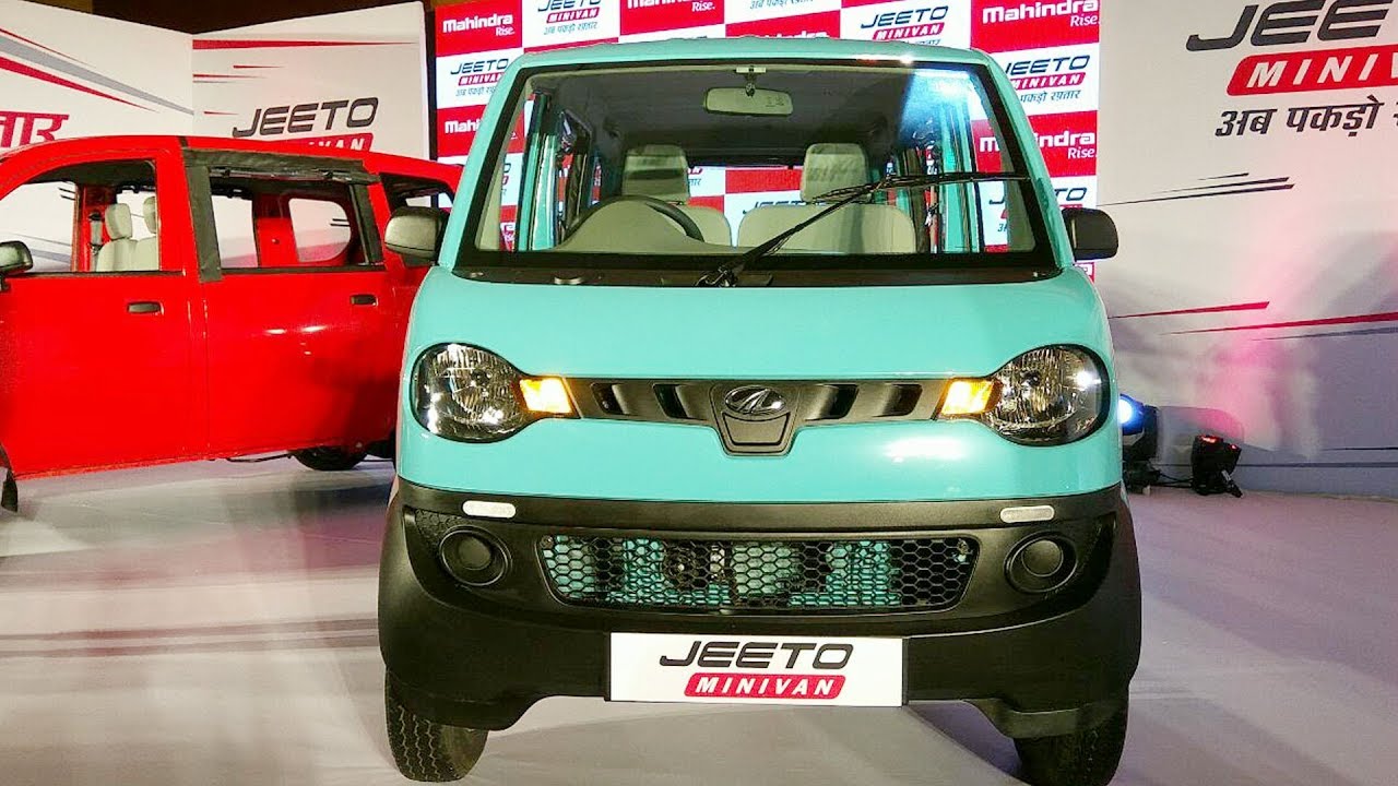 Mahindra Jeeto Minivan Launched At INR 3.45 Lakhs