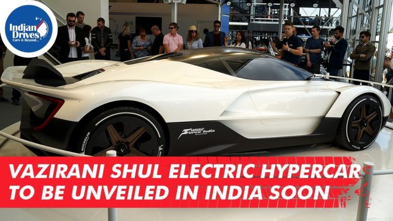 Vazirani Shul Electric Hypercar To Be Unveiled In India Soon