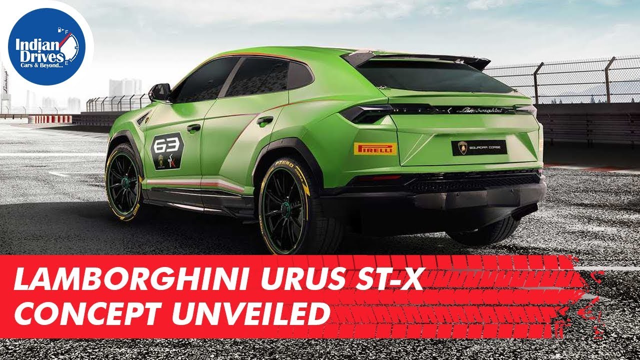 Lamborghini Urus St-x Concept Unveiled Before Its Official Launch