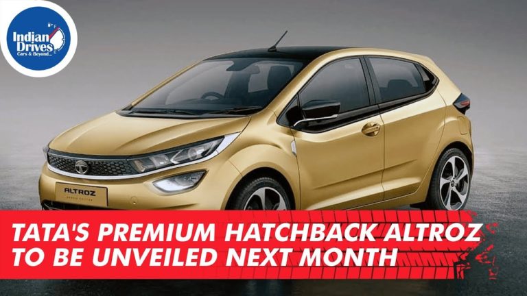 Tata's Premium Hatchback Altroz To Be Unveiled In July 2019