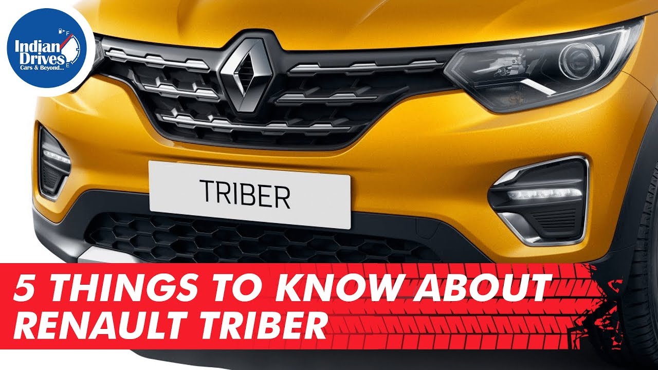 Renault Triber: 5 Things To Know Before The Launch