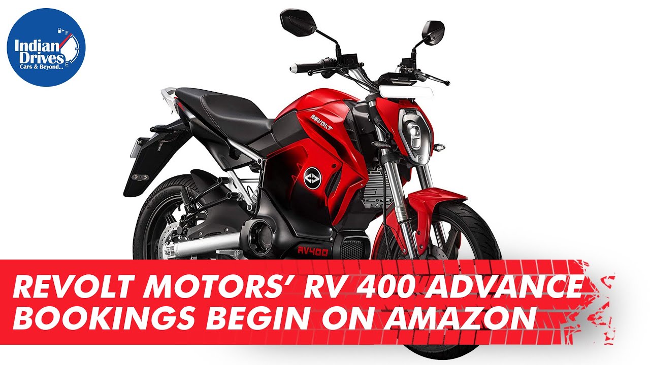 Revolt Motors RV 400 Electric Bike Advance Bookings Begin on Amazon