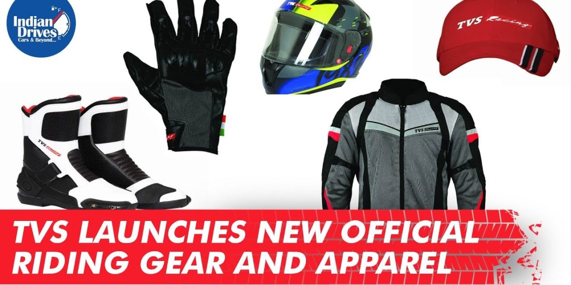 TVS Launches New Official Riding Gear And Apparel