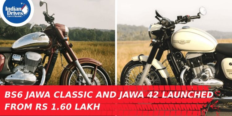 BS6 Jawa Classic And Jawa 42 Launched From Rs 1.60 Lakh