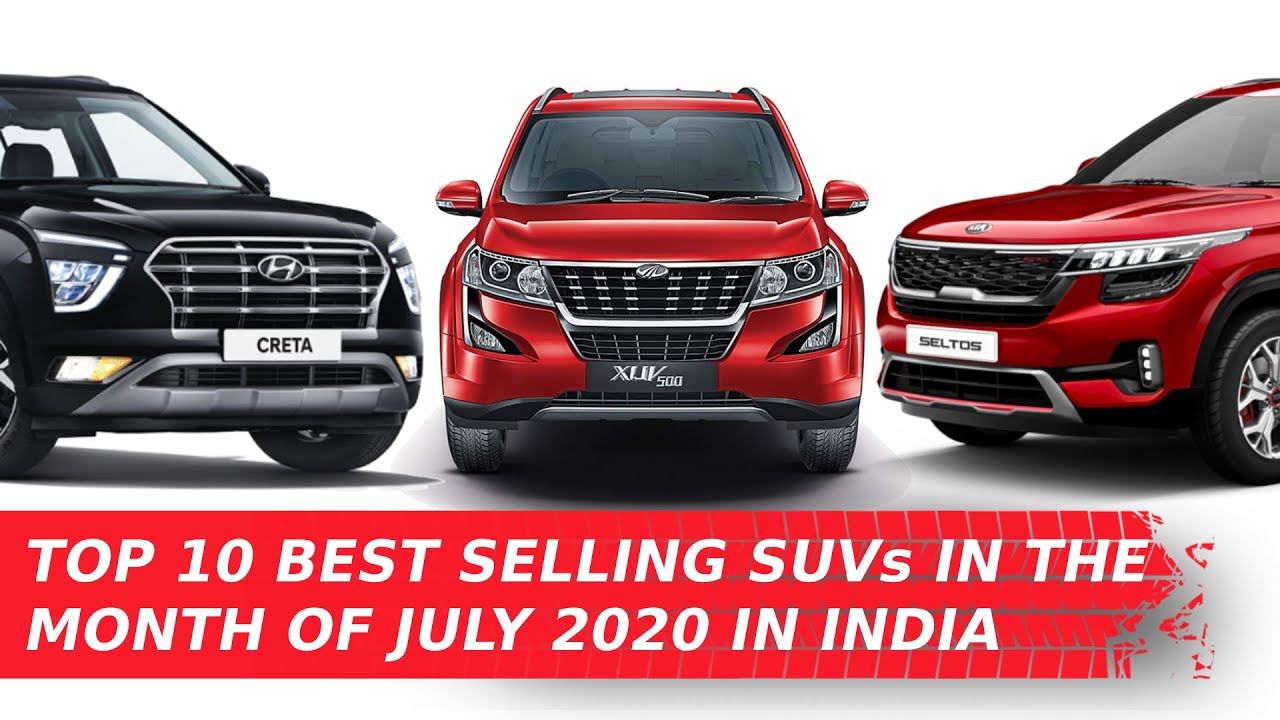 Top 10 Best Selling SUV's In The Month Of July 2020 In India