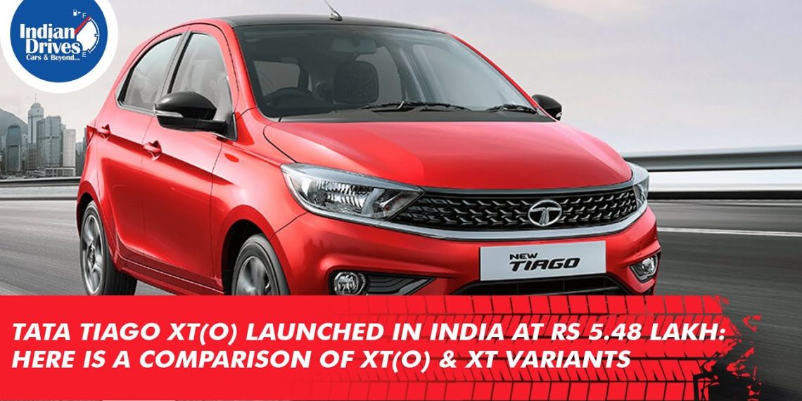 Tata Tiago XT(O) Launched In India At Rs 5.48 Lakh
