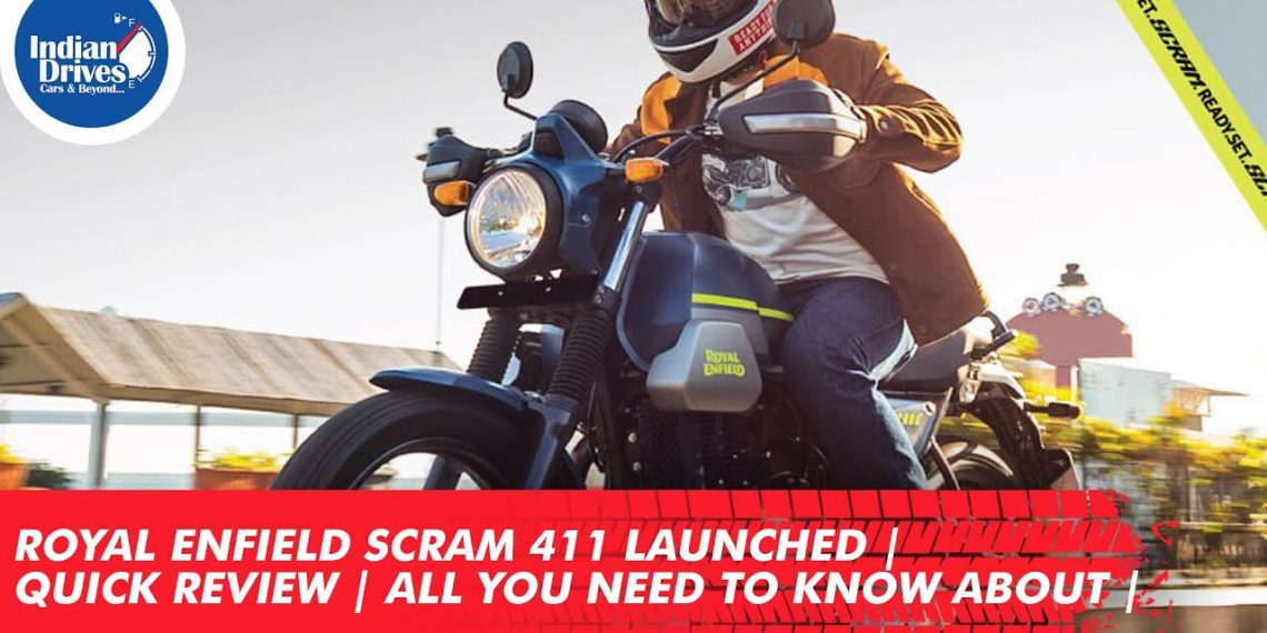 Royal Enfield Scram 411 Launched | Quick Review, Features & Pricing