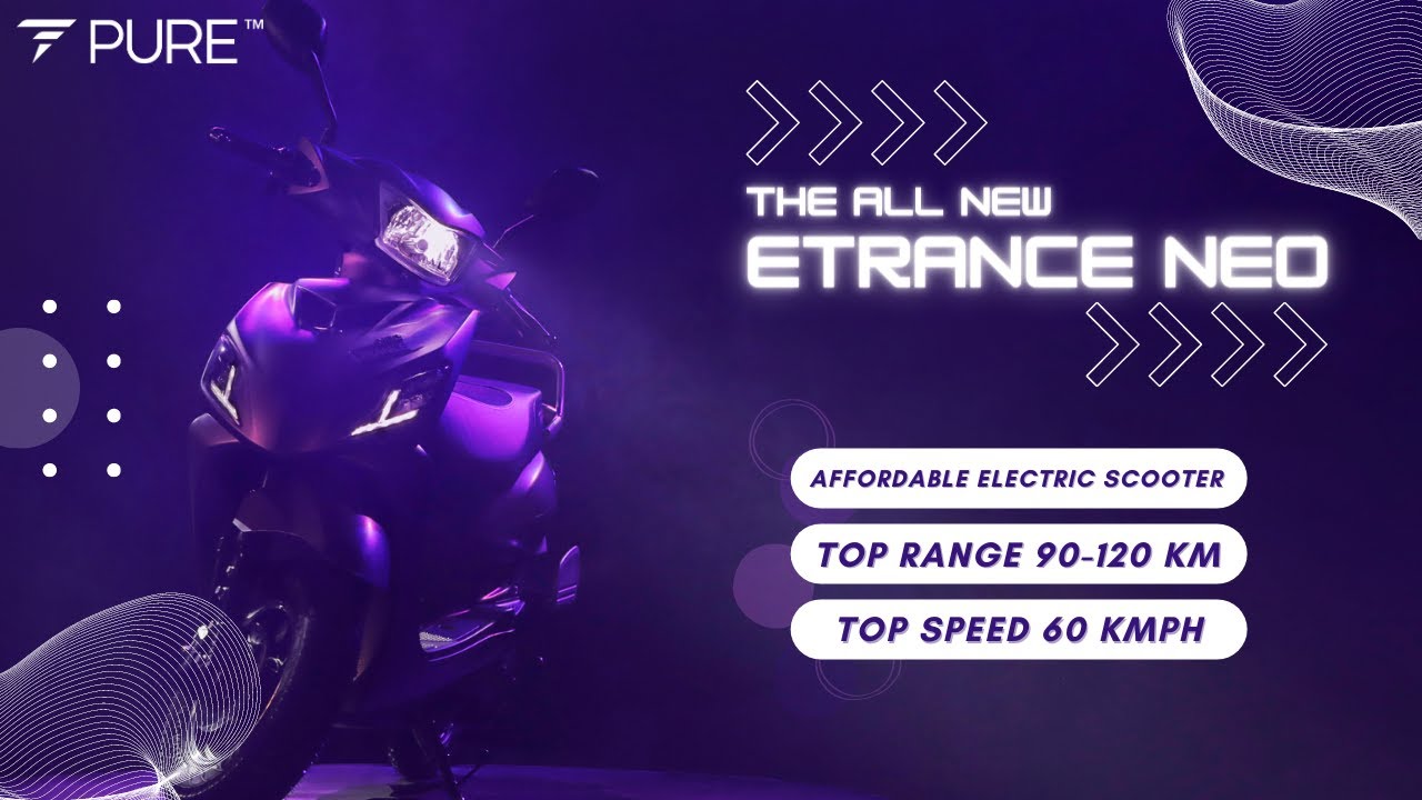 Pure EV ETrance NEO - Affordable Electric Scooter Review & More